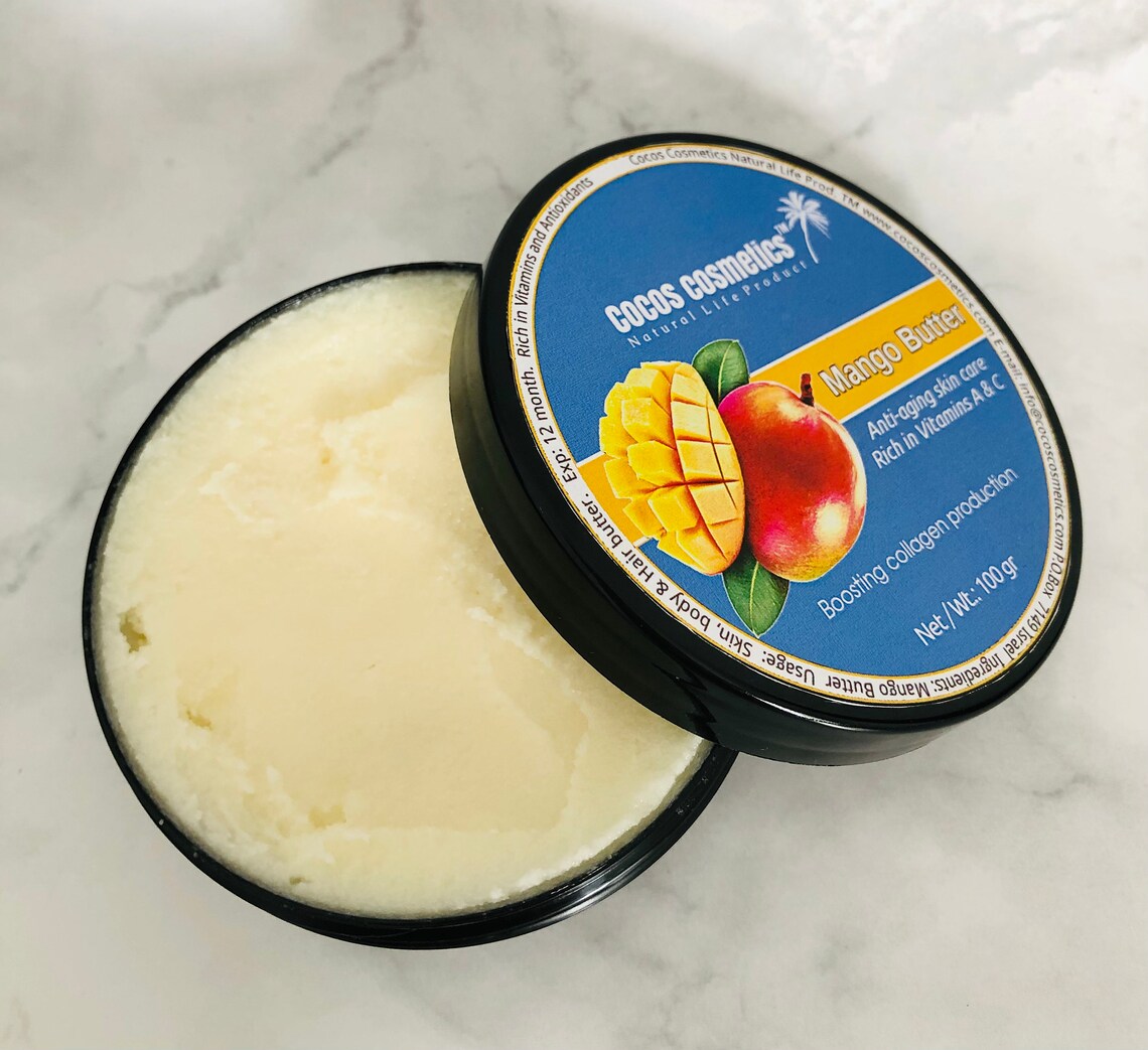 Mango Body Butter | Mango Butter for Hair | Organic Body Butter ...