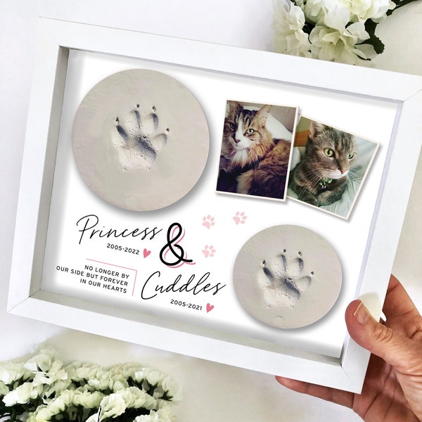 Shadow Box for Clay Paw Print - Etsy