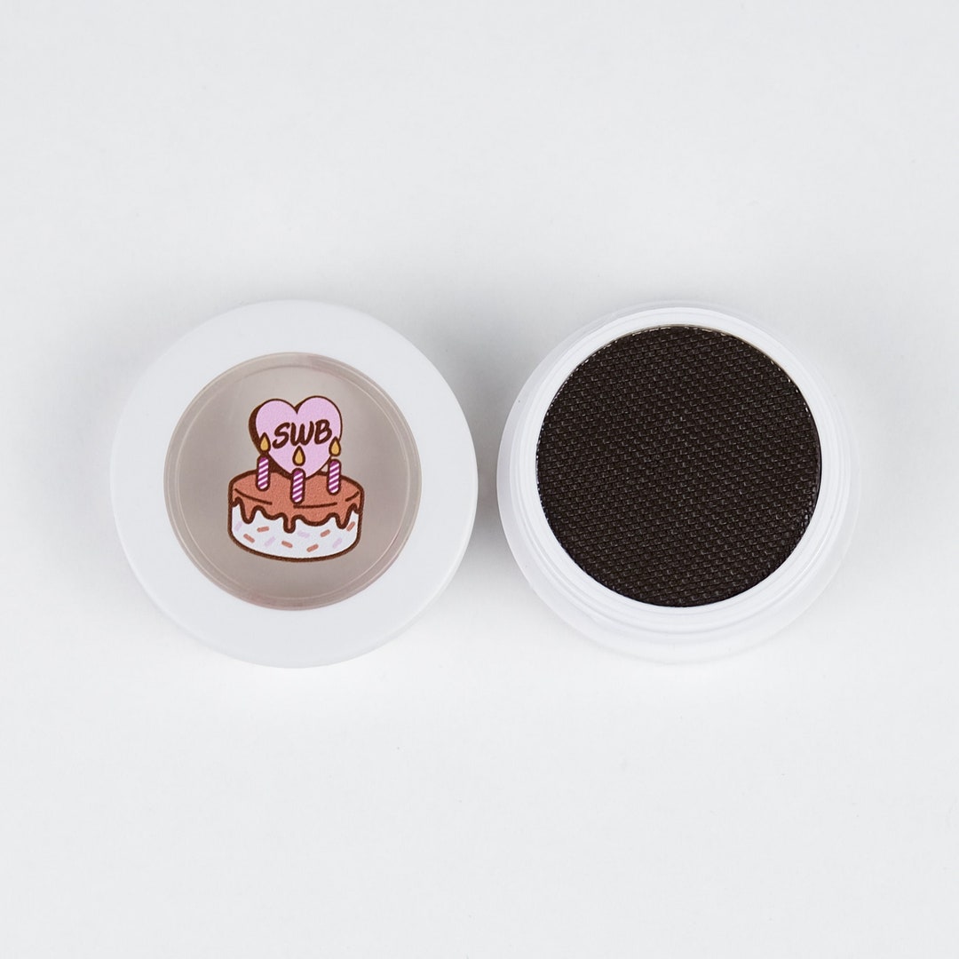 Water Activated Eyeliner Dark Brown Cake Eyeliner - Etsy
