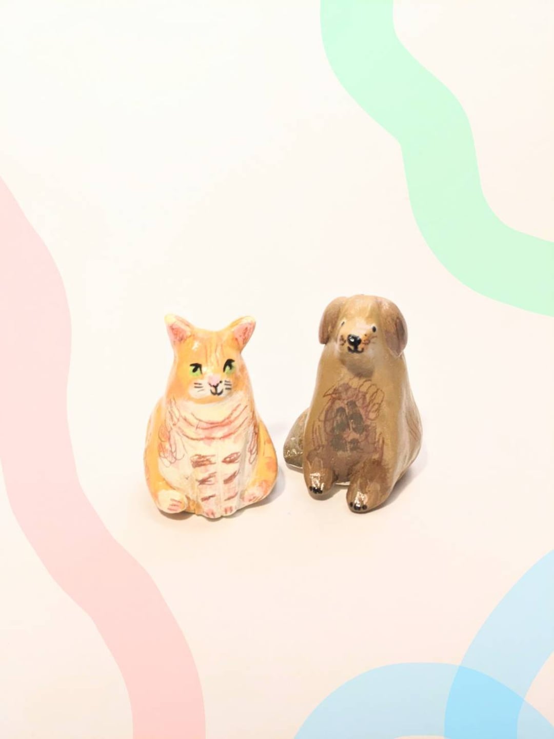 CUSTOM Clay Pet Portraits! - Etsy