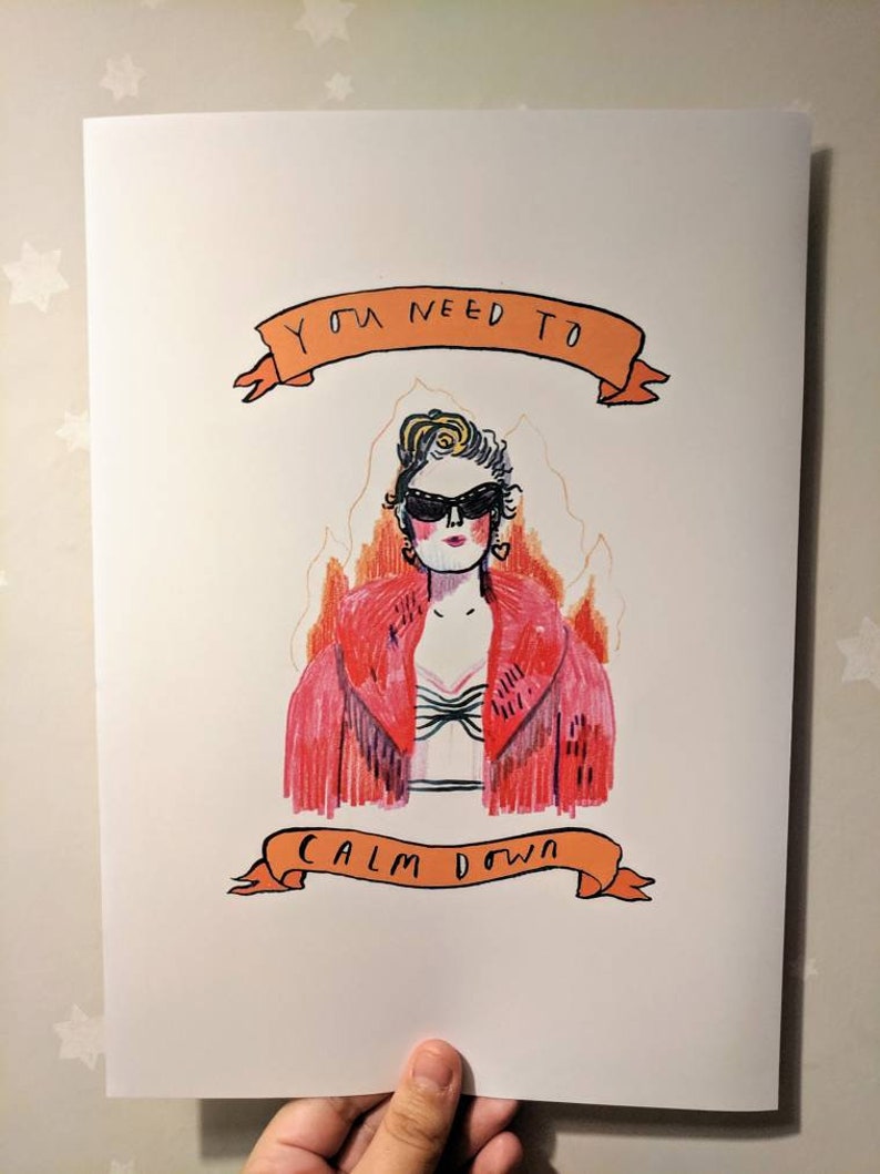 Taylor Swift 'You need to calm down' | Etsy