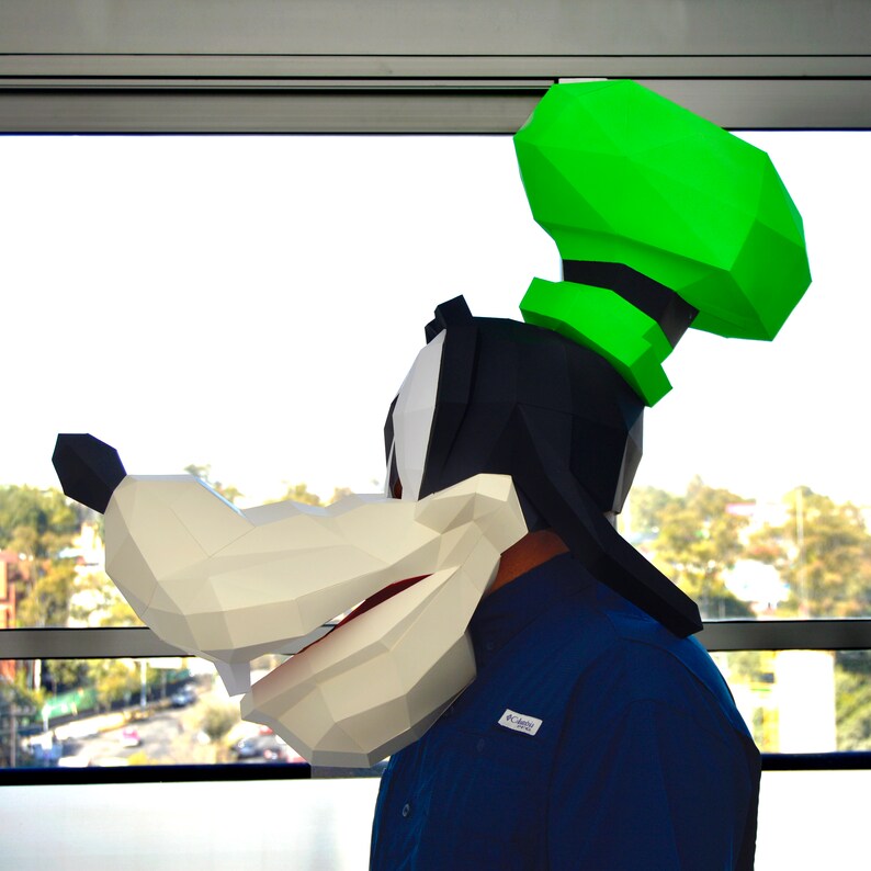 Goofy Mask Halloween Mask Halloween Costume Goofy Mask | Etsy