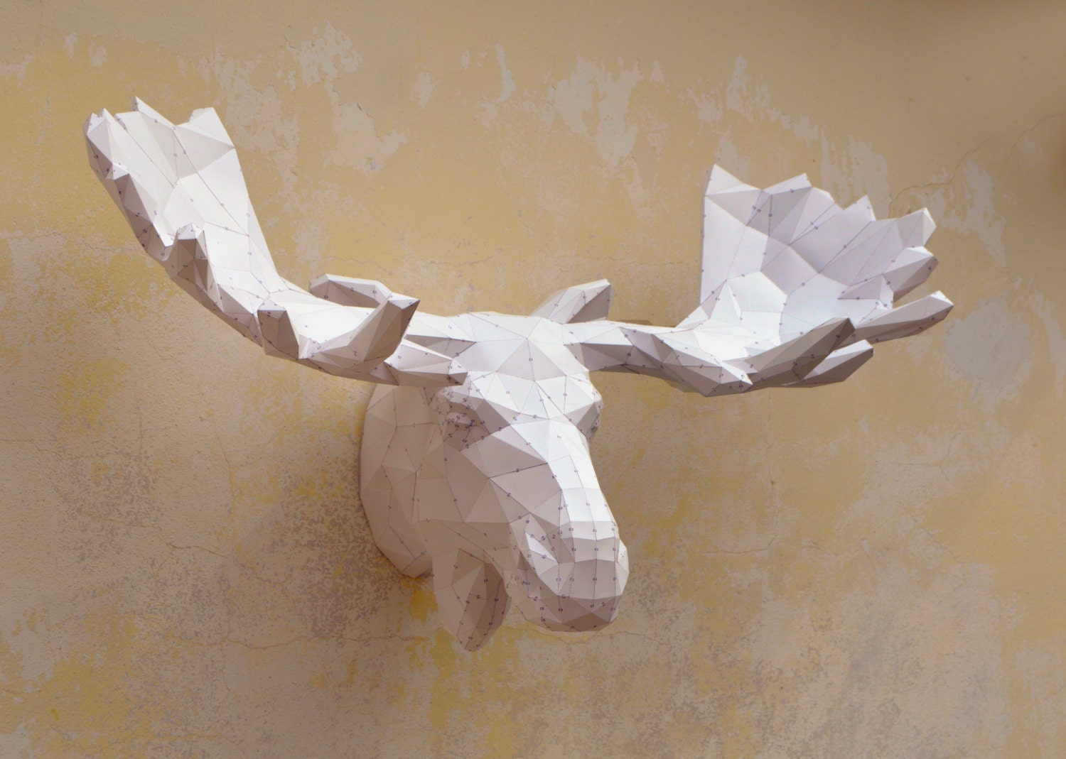 Jewelry & Beauty Low poly sculpture Animal sculptures DIY paper 3D ...