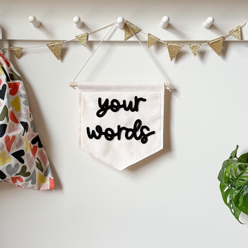 Felt Banner - Etsy