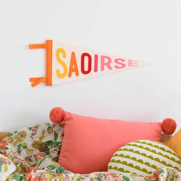 Custom Pennant - Etsy