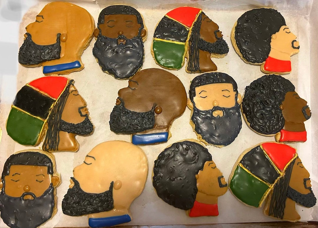 Black Men Cookies - Etsy