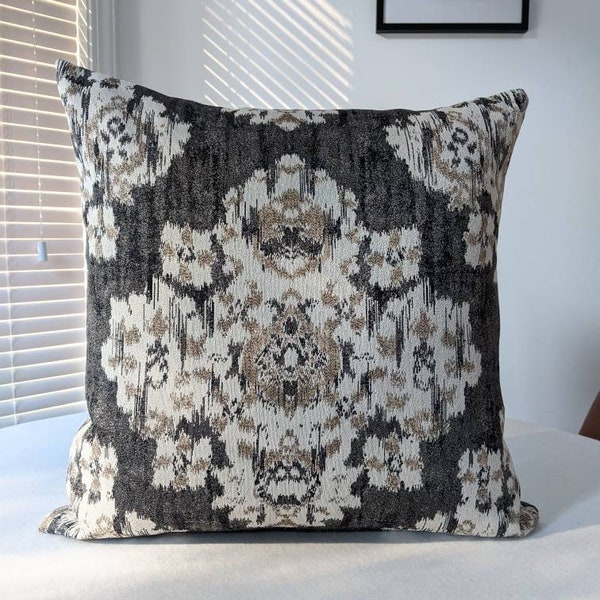 Grey Texture Pillow - Etsy