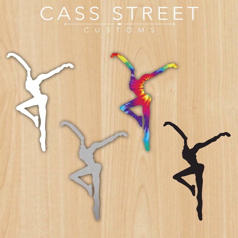 Dancer Window Decals - Etsy