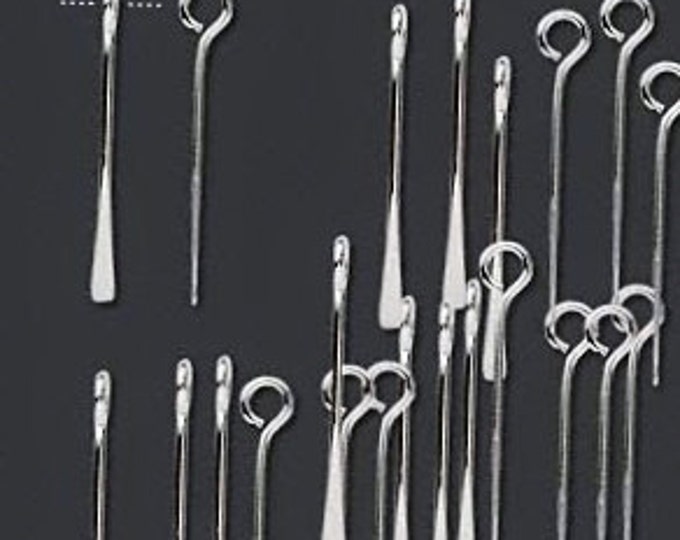 Silver Paddle Pin, Paddle Eye Pin, 3/4 Inch Long, 20 Each, D388 - Etsy