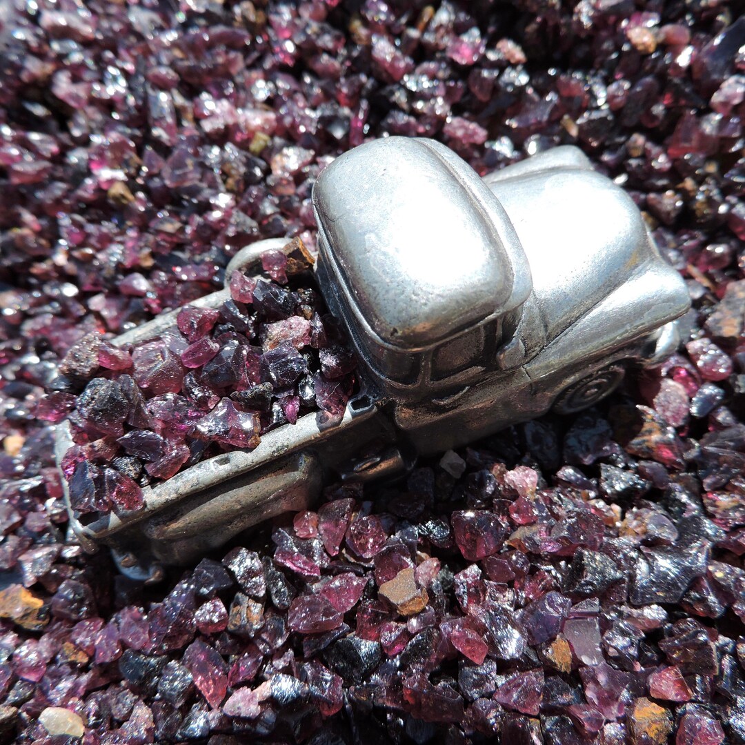 Crushed Garnet Inlay, Almandine Garnet Inlay, #40, Wood Inlay, Jewelry ...