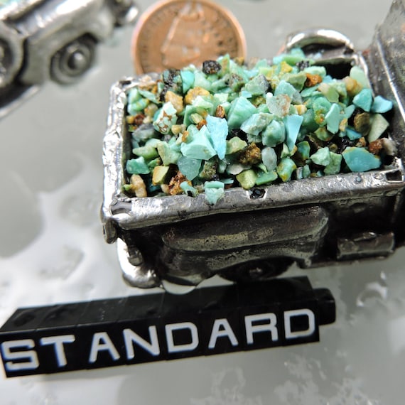 Crushed Turquoise Inlay Southwestern Blend 29 Wood Inlay | Etsy