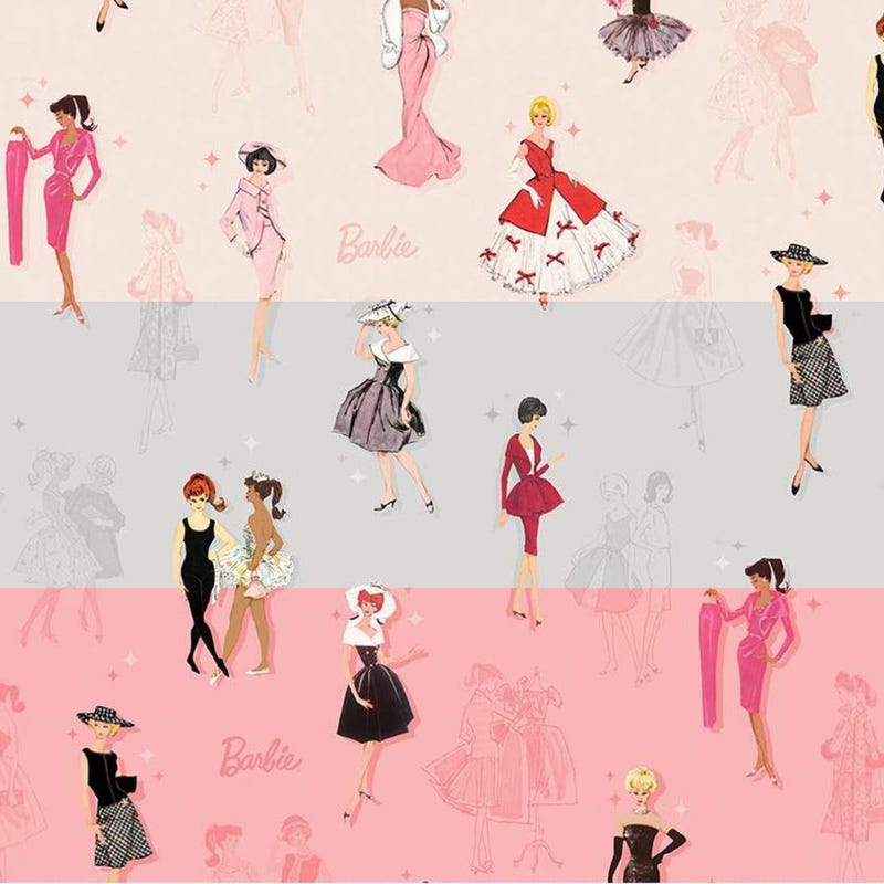Barbie Fabric - Etsy
