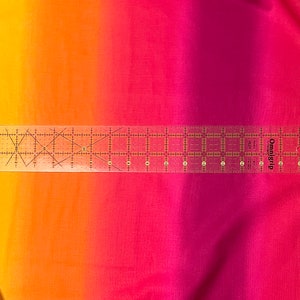 Essential Gradations Ombre Fabric Fuchsia Sunshine Quilt Cotton Sewing ...