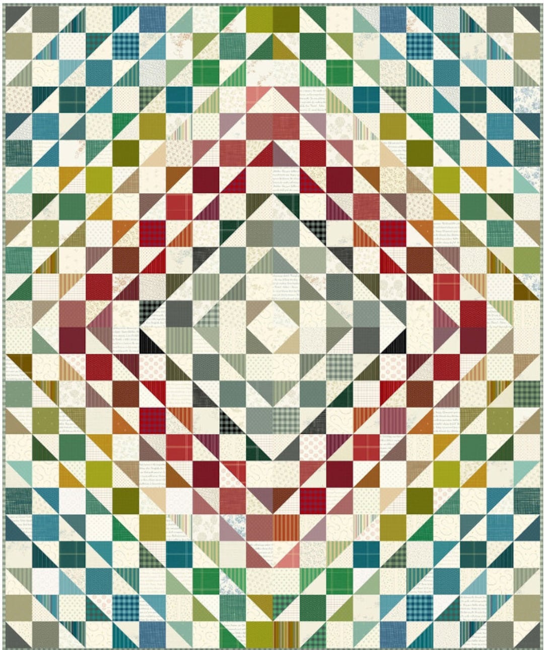 Altitude Quilt Pattern by Edyta Sitar Laundry Basket Quilts, Printed ...