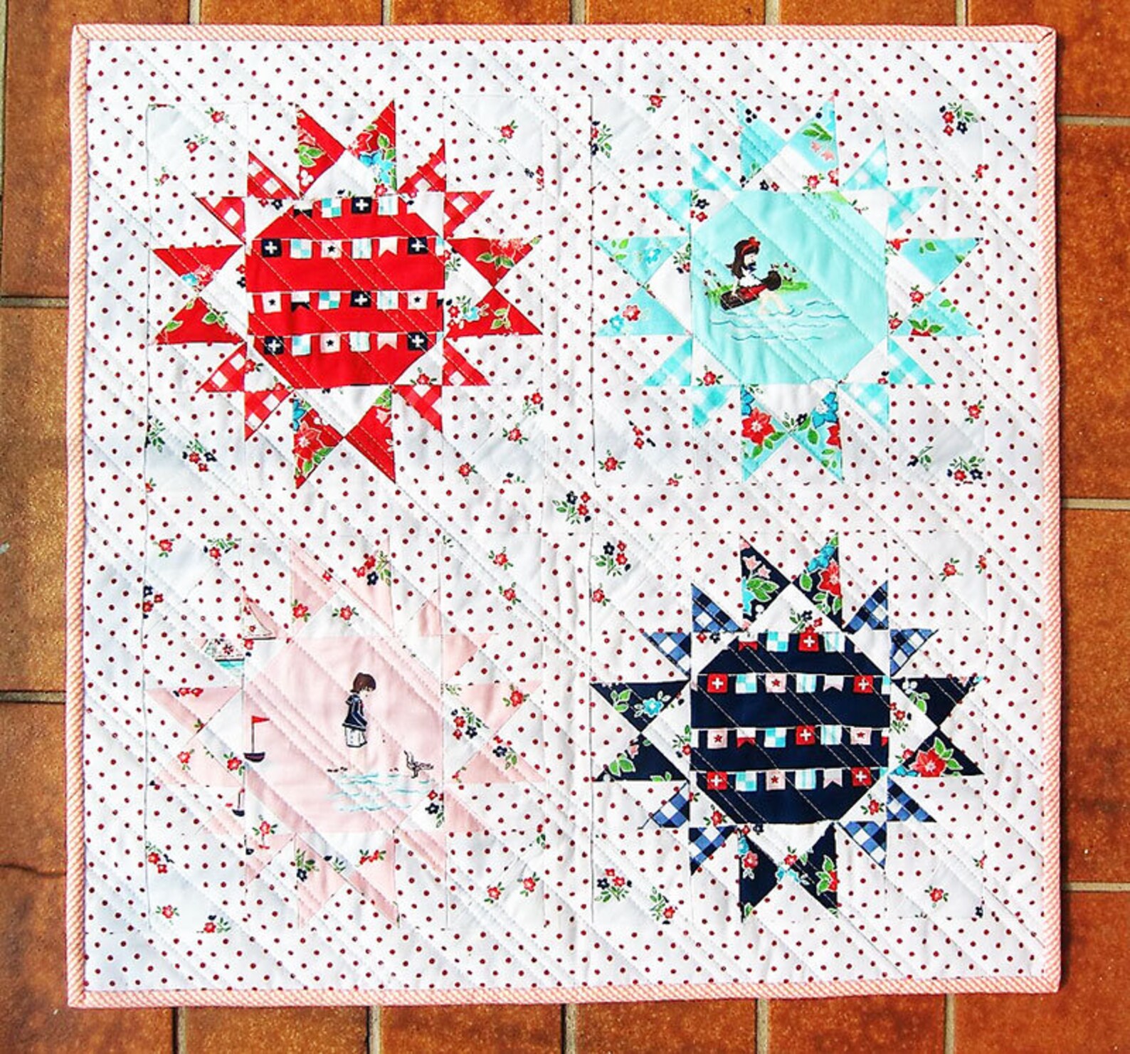 Endless Summer Quilt Pattern by Sherri McConnell for A | Etsy