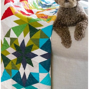 Alaska Rainbow Quilt Pattern by Edyta Sitar for Laundry Basket - Etsy