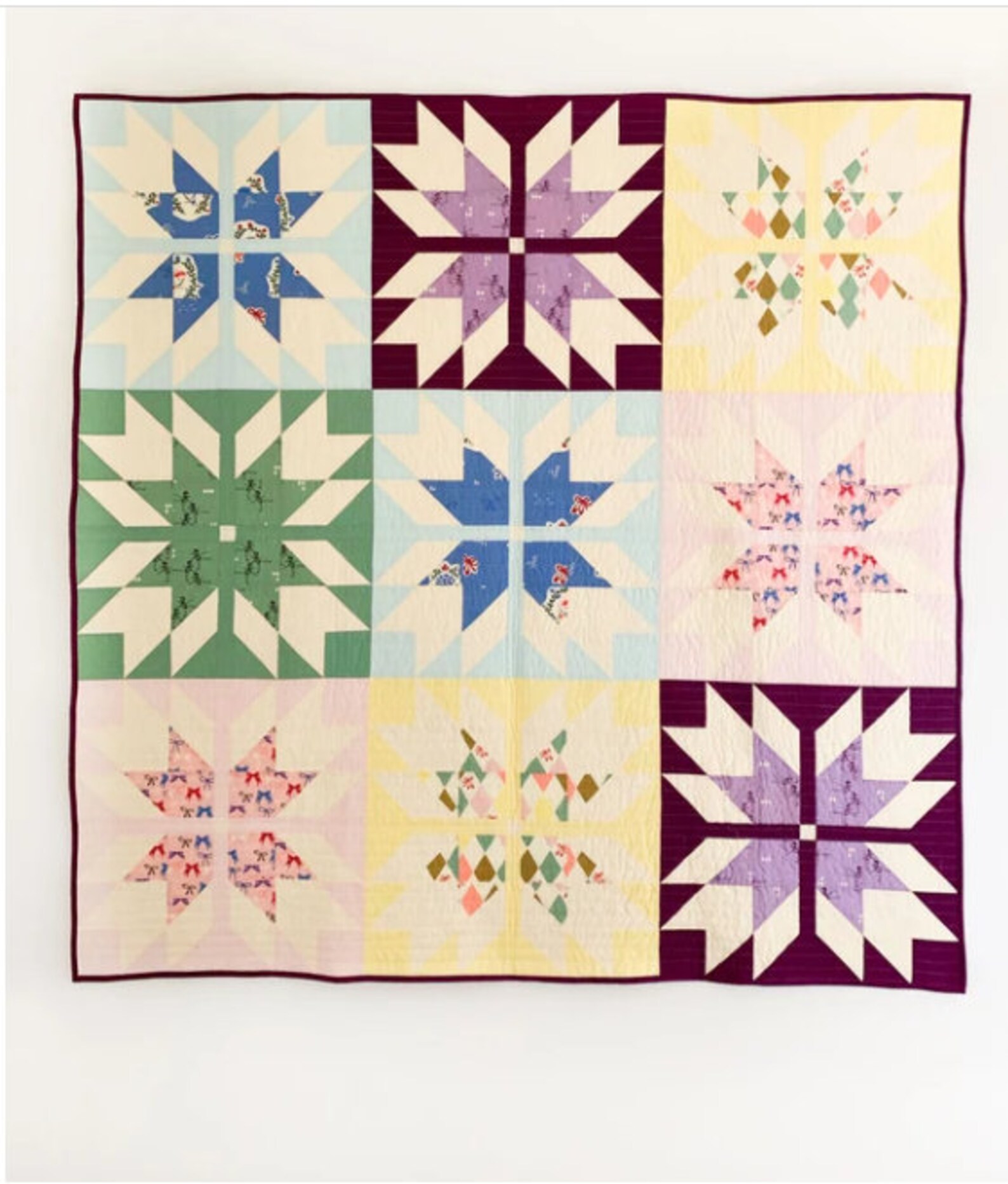Prairie Tracks Quilt Pattern by Fran Gulick of Cotton and Joy, Sewing ...