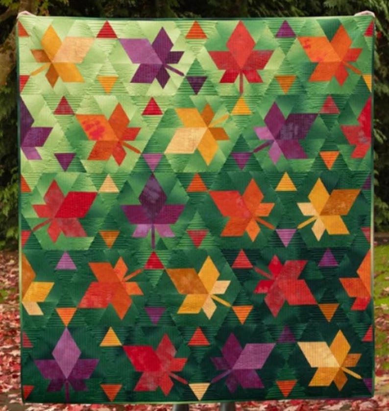 Fall Foliage Quilt Pattern by Krista Moser for the Quilted Life ...