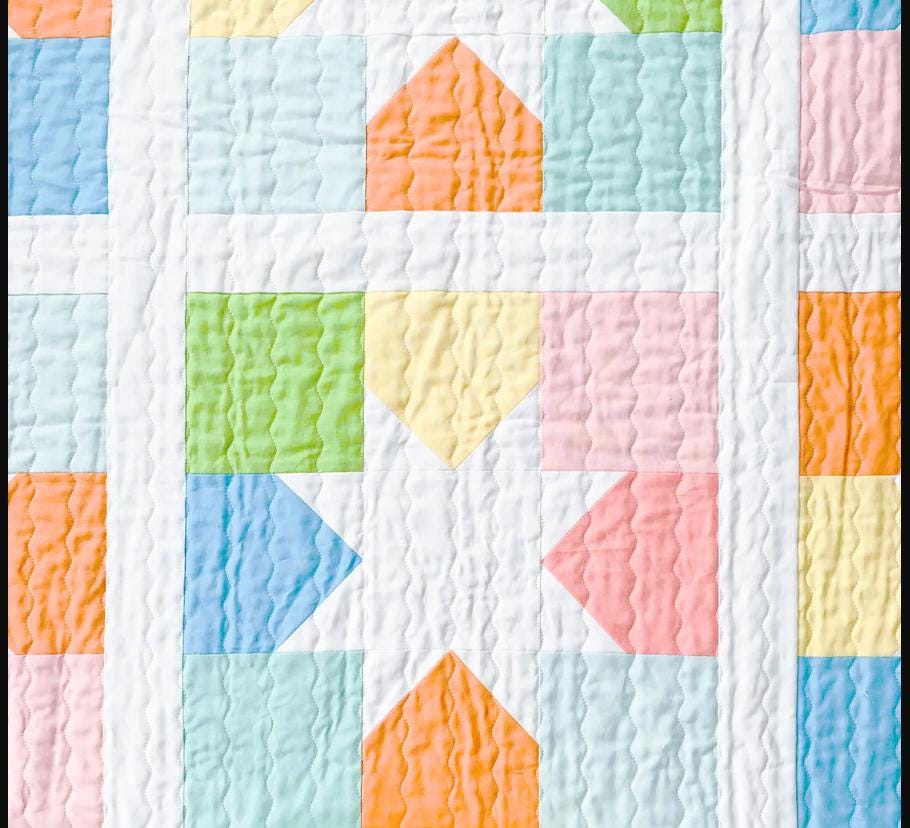Joyful Stars Quilt Pattern by Fran Gulick for Cotton and Joy, Printed ...