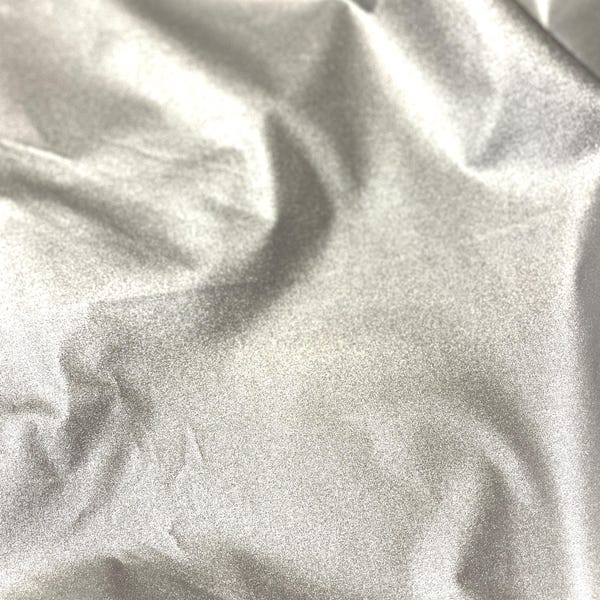 Silver Cotton Fabric - Etsy