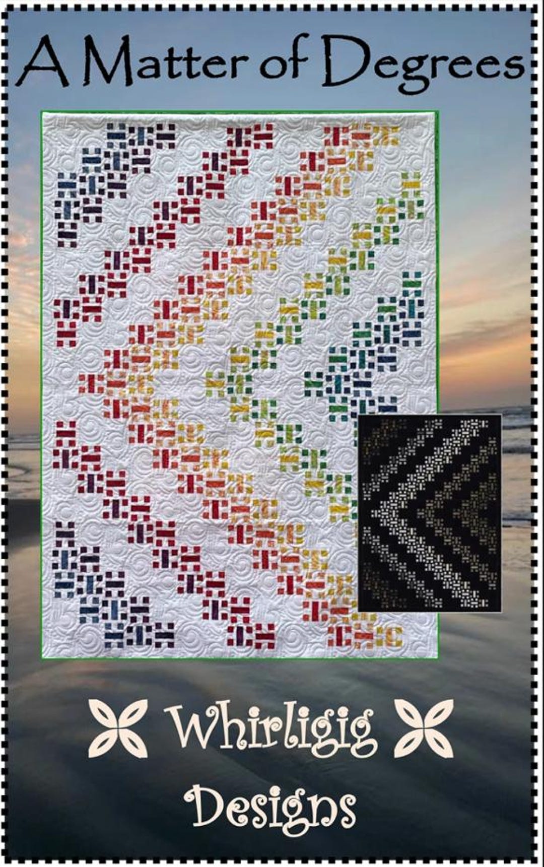 A Matter of Degrees Quilt Pattern by Chris Hoover for Whirligig Designs ...