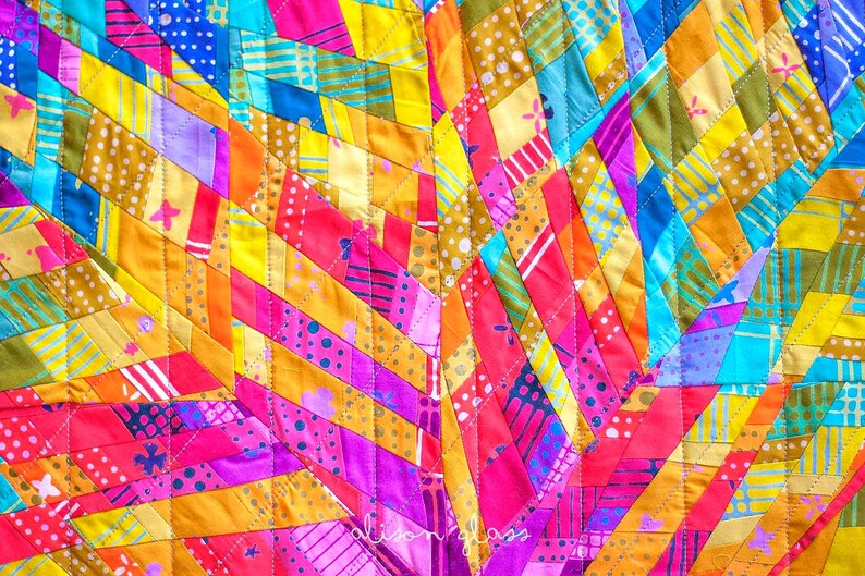 Luminary Quilt Pattern by Jamie Swanson for Alison Glass, Printed ...