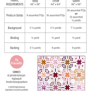 Aglow Quilt Pattern by Morgan Mccollough of Modernly Morgan, Sewing and ...