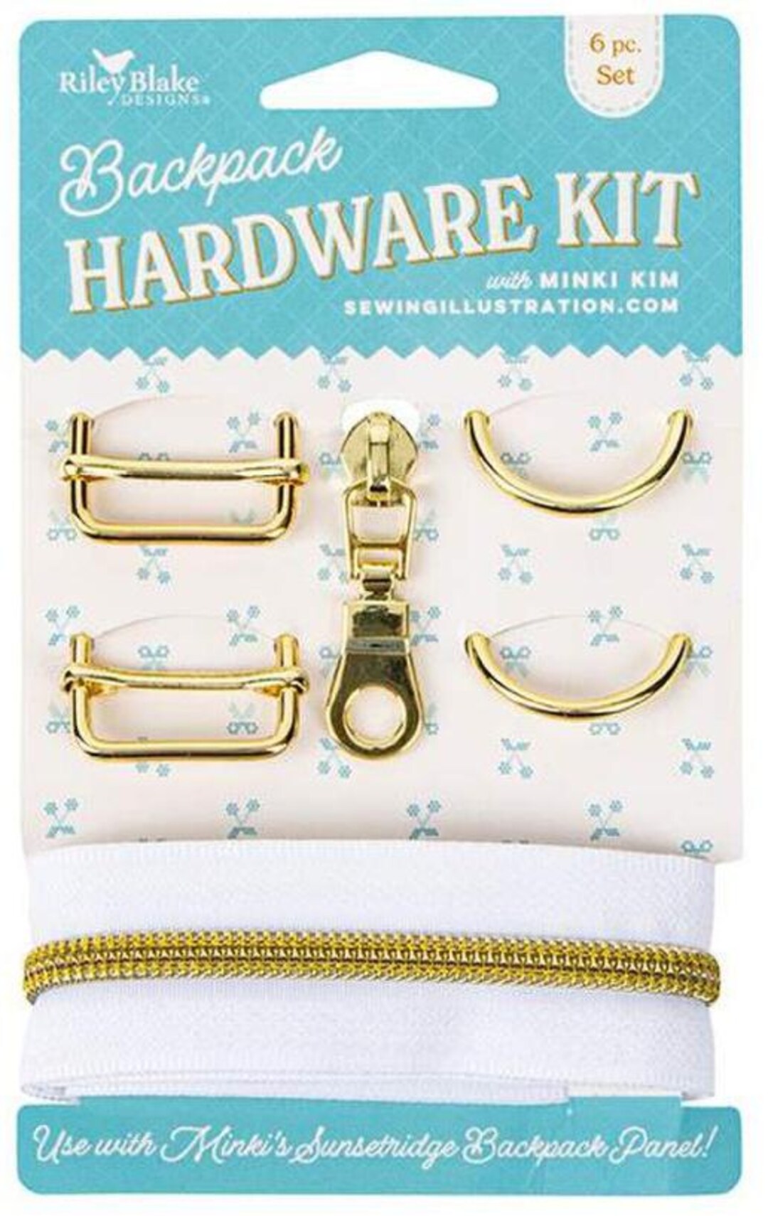 Riley Blake Fabric Sunset Ridge Backpack Hardware Kit - Etsy
