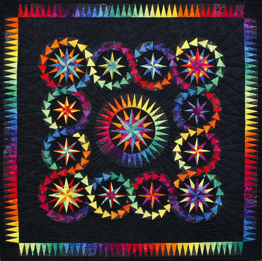 Becolourful Designs Endless Quilt Pattern Paper Piecing by Jacqueline ...