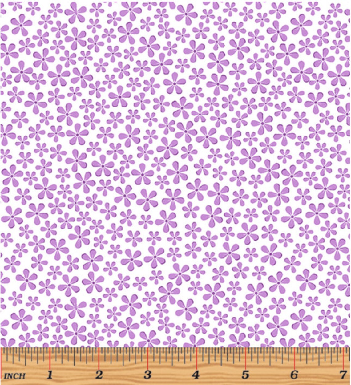 Purple Flower Fabric Plum Phlox Planted With Love by Cherry - Etsy