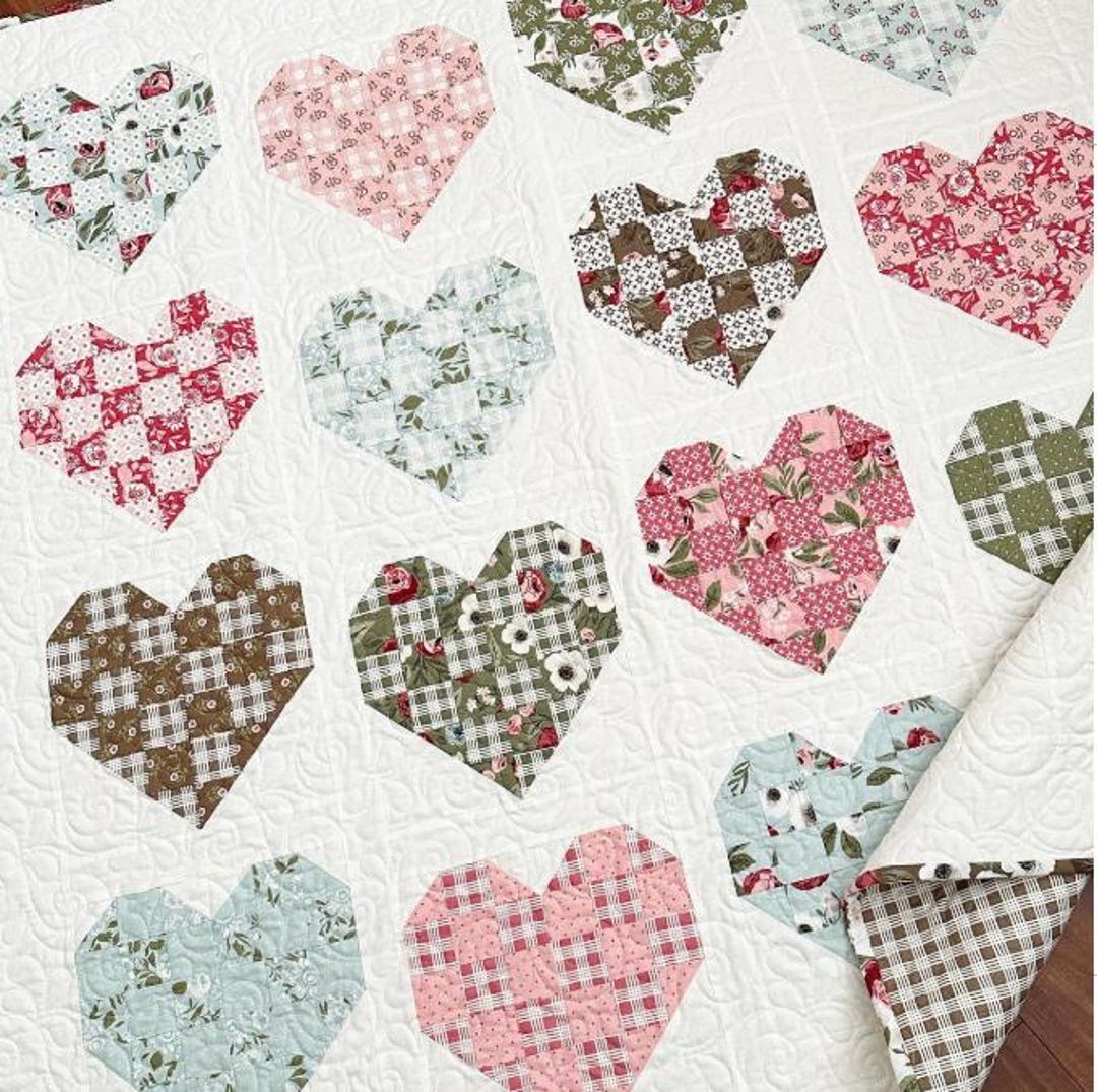 Double Date Quilt Pattern by Margot Languedoc Designs for the Pattern ...