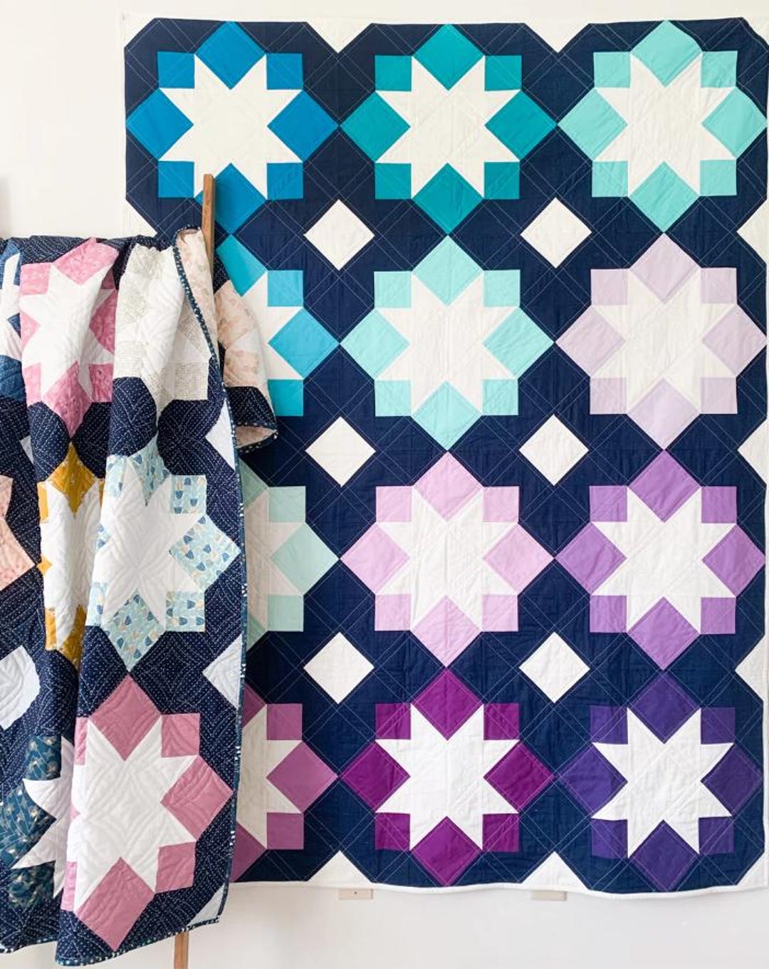 Stellar Mosaic Quilt Pattern by Fran Gulick for Cotton and Joy, Sewing ...