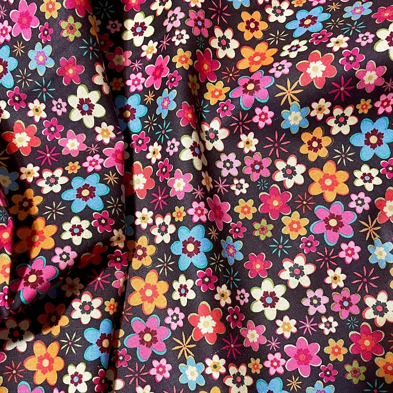 Calico Fabric - Etsy