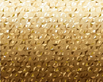 Brown Gold Fabric | Etsy