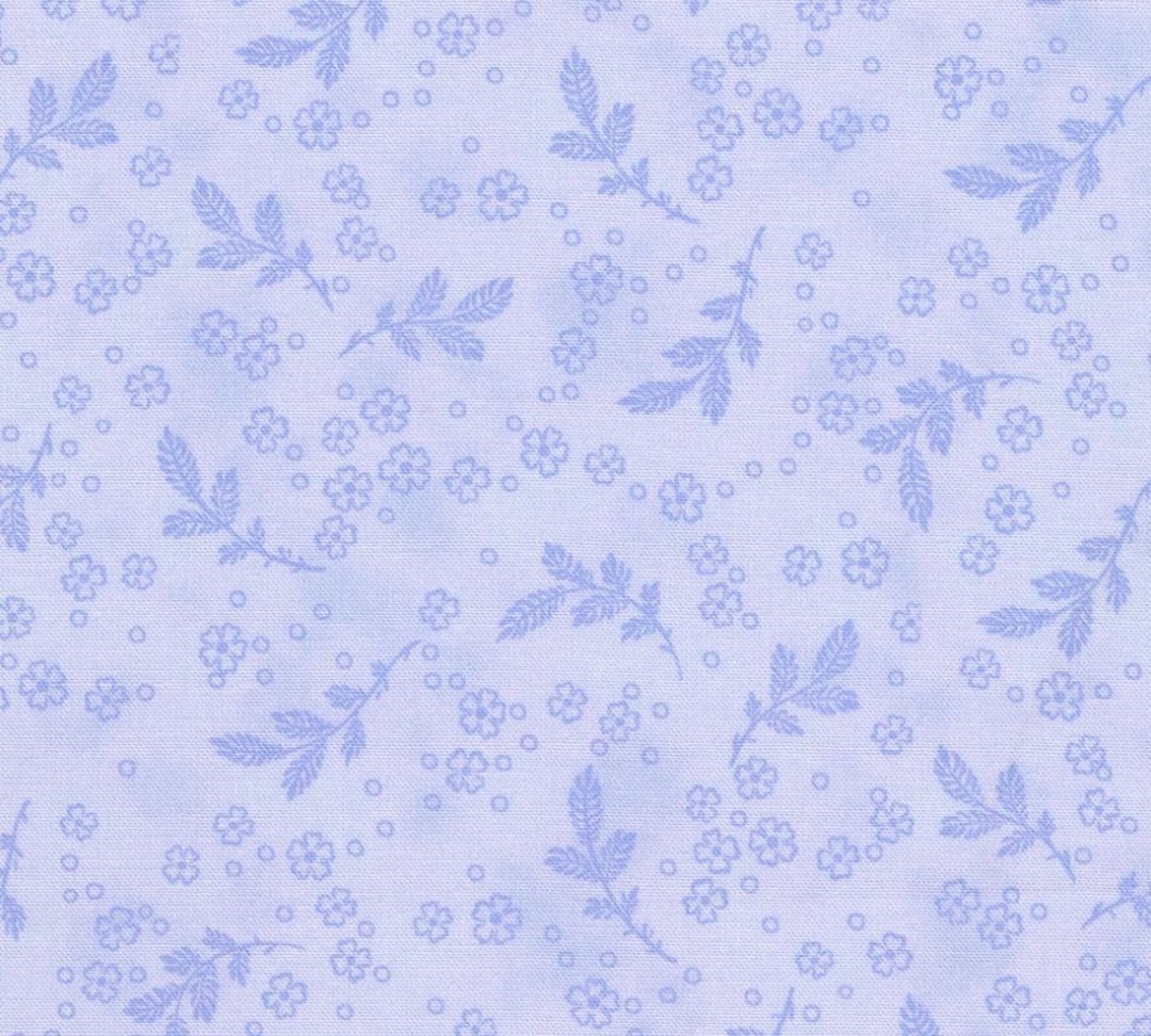Georgina Fabric Flowerhouse Lavender Tonal Quilt Cotton Sewing Material ...