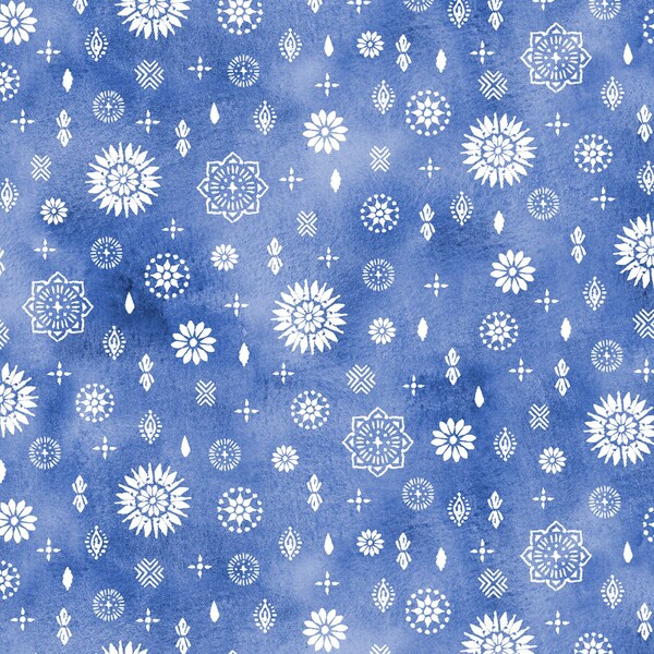 Indigo Fabric - Etsy