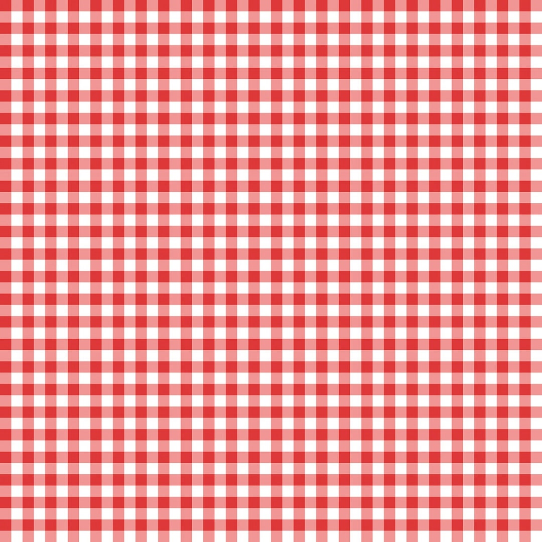 Quilt Fair Fabric Red Gingham Quilt Cotton Sewing Material by the Yard ...