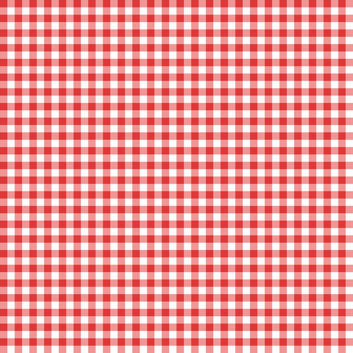 Quilt Fair Fabric Red Gingham Quilt Cotton Sewing Material by the Yard ...