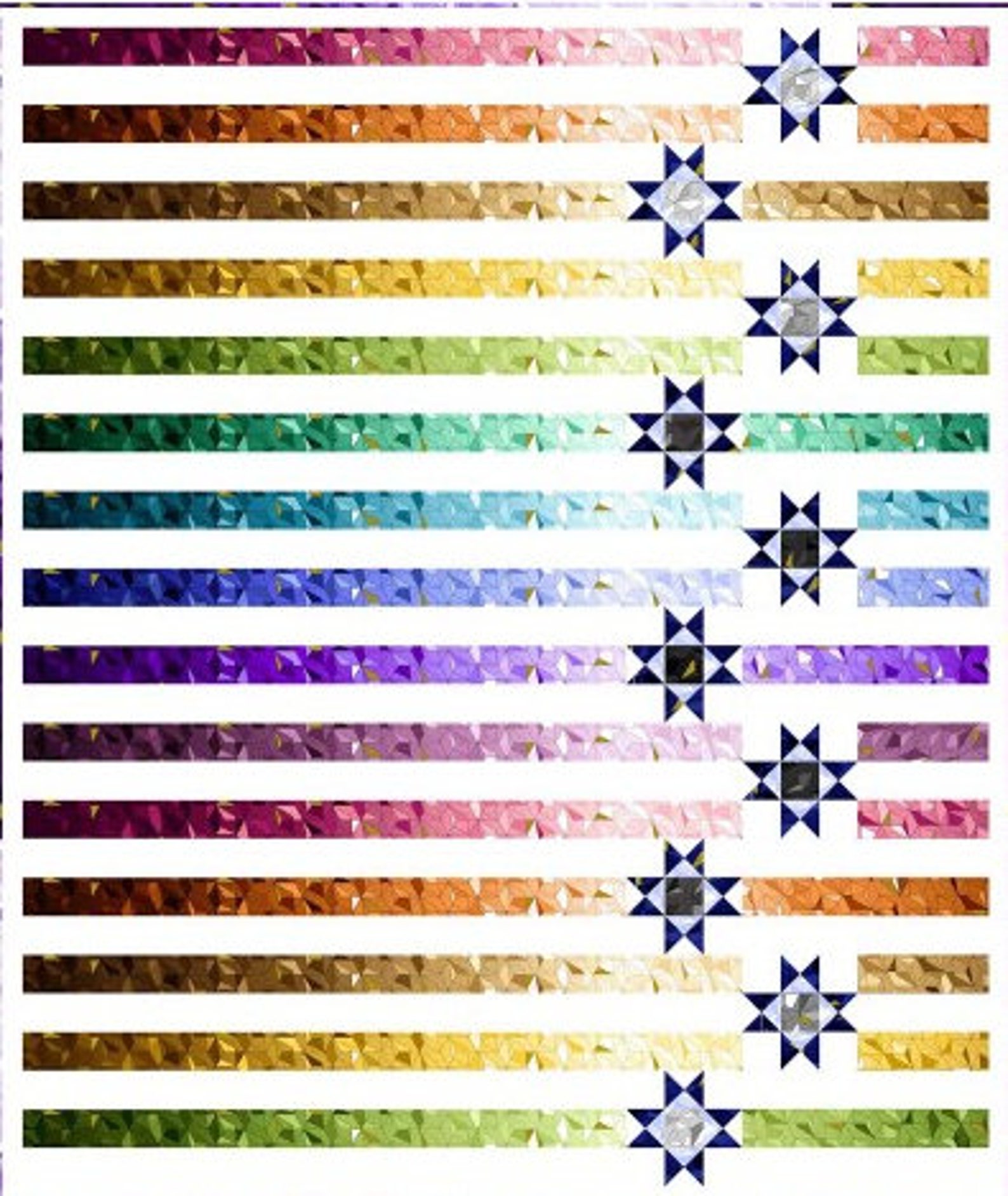 Green Ombre Fabric With Gold Metallic Accents Evergreen - Etsy