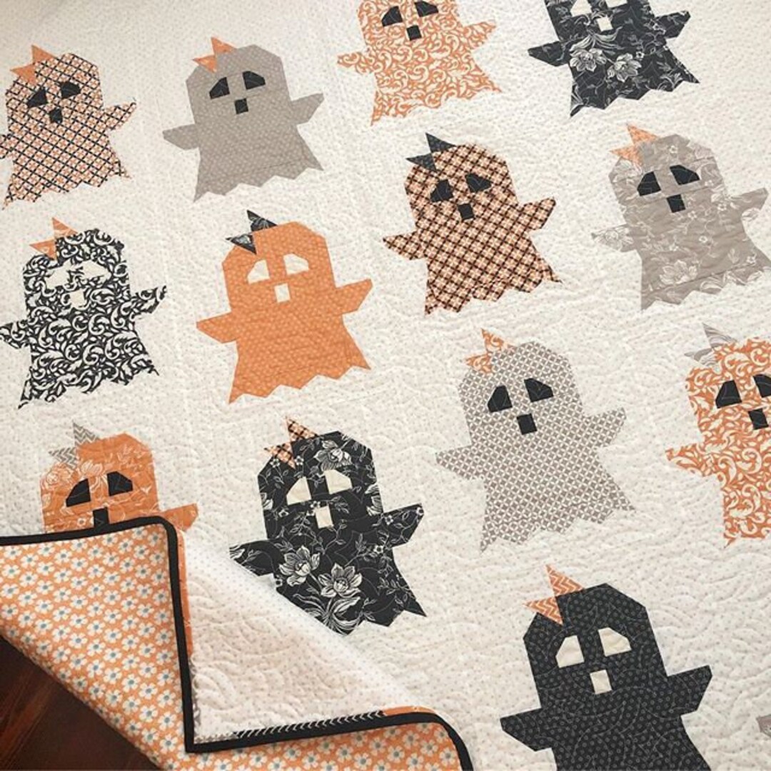 Boo Quilt Pattern by Margot Languedoc Designs for the Pattern Basket ...