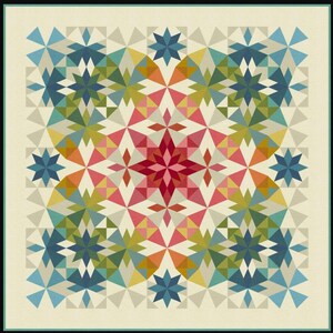 Alaska Rainbow Quilt Pattern by Edyta Sitar for Laundry Basket Quilts ...