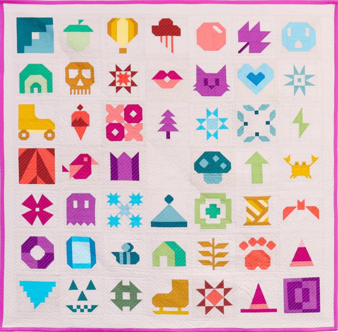 Mini Block Sampler Quilt Pattern by Art East Quilting Co, Sewing ...