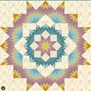 Dallas Quilt Pattern by Edyta Sitar for Laundry Basket Quilts, Sewing ...