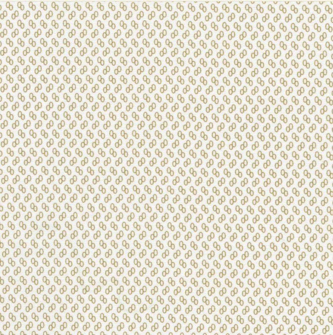 Georgina Fabric Flowerhouse Vintage White Dots Quilt Cotton Sewing ...
