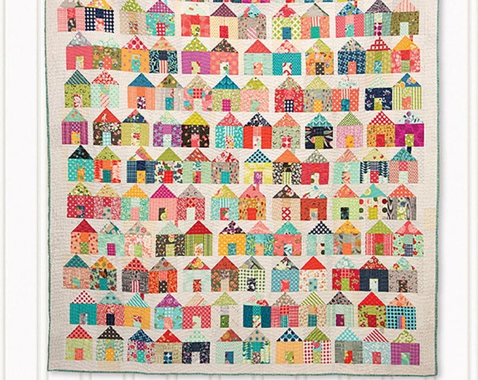 Village Quilt Pattern Jumble A Charm Pack Mashup by Carrie Nelson for ...