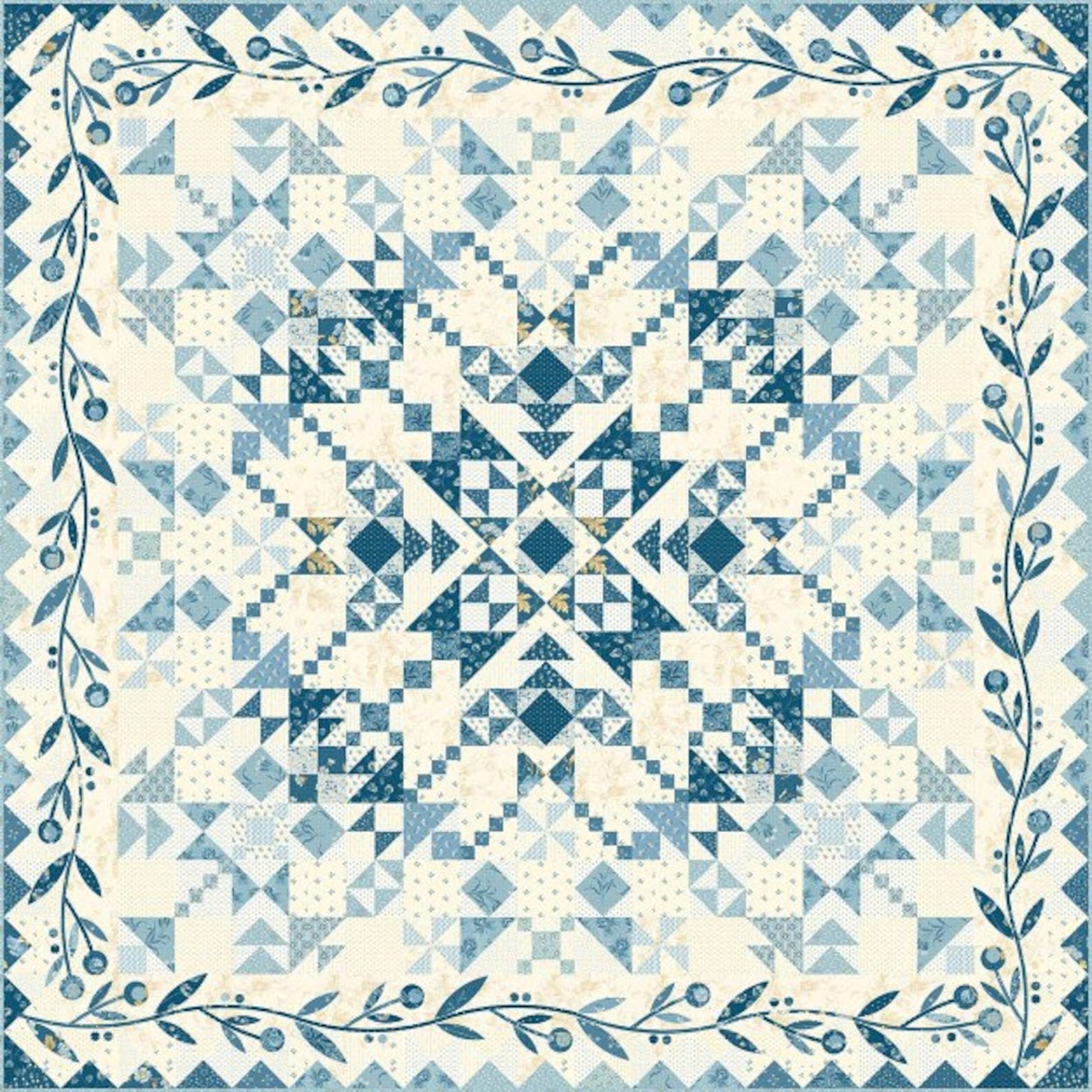 Michigan Quilt Pattern by Edyta Sitar for Laundry Basket Quilts ...