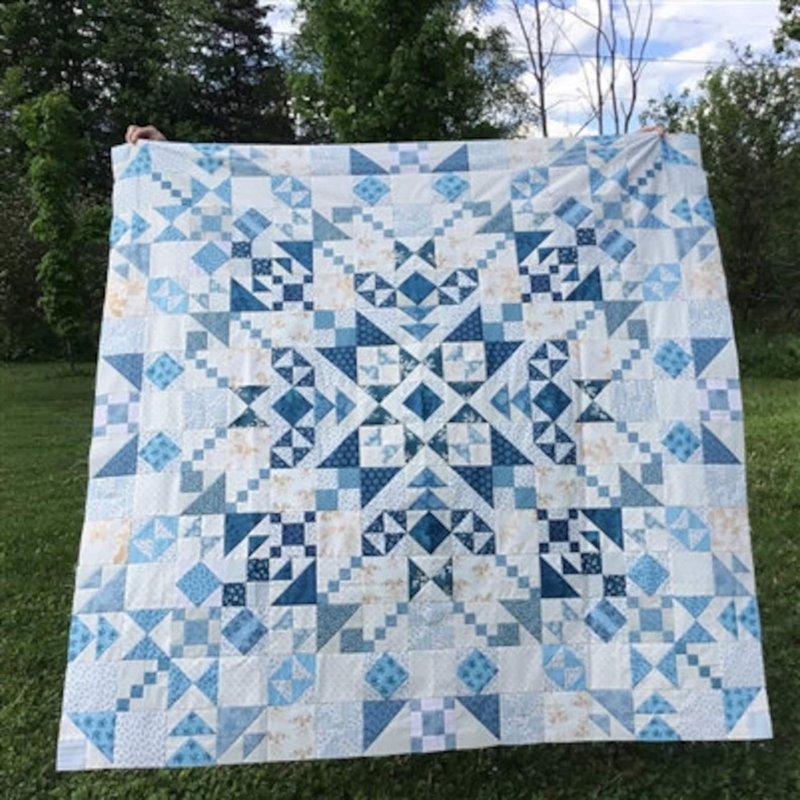 Michigan Quilt Pattern by Edyta Sitar for Laundry Basket - Etsy