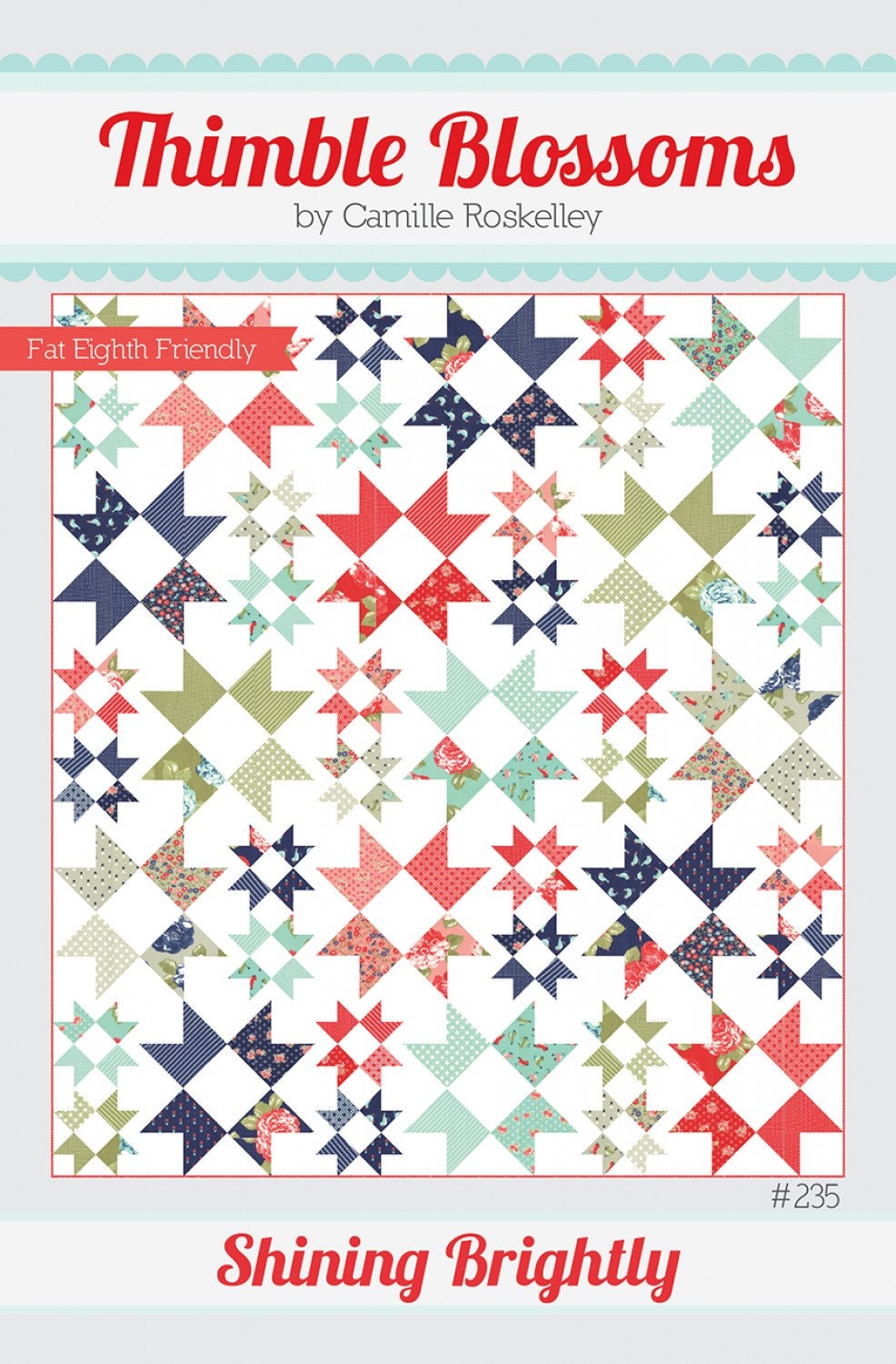 Shining Brightly Quilt Pattern by Camille Roskelley for - Etsy