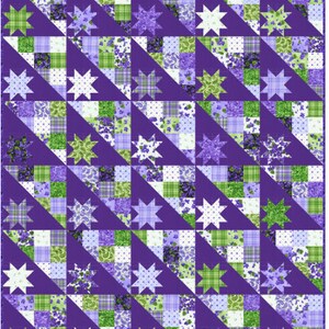 Flowerhouse Fabric Viola Lavender Violas Quilt Cotton Floral Sewing ...