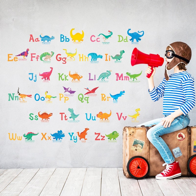 Alphabet Wall Stickers - Etsy